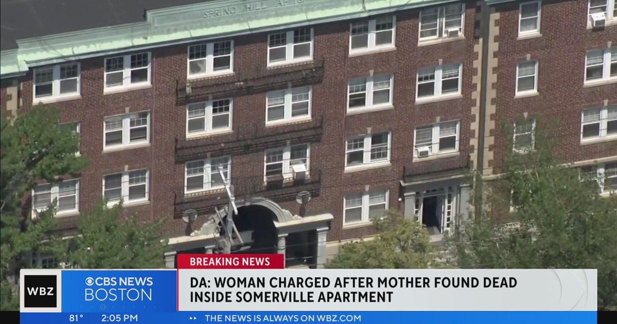 Somerville woman charged with assault in mother's death - CBS Boston