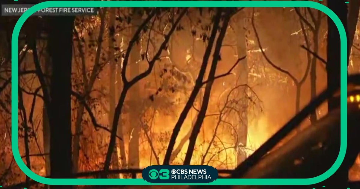 NJ wildfire update: Conditions improving as firefighters continue to ...