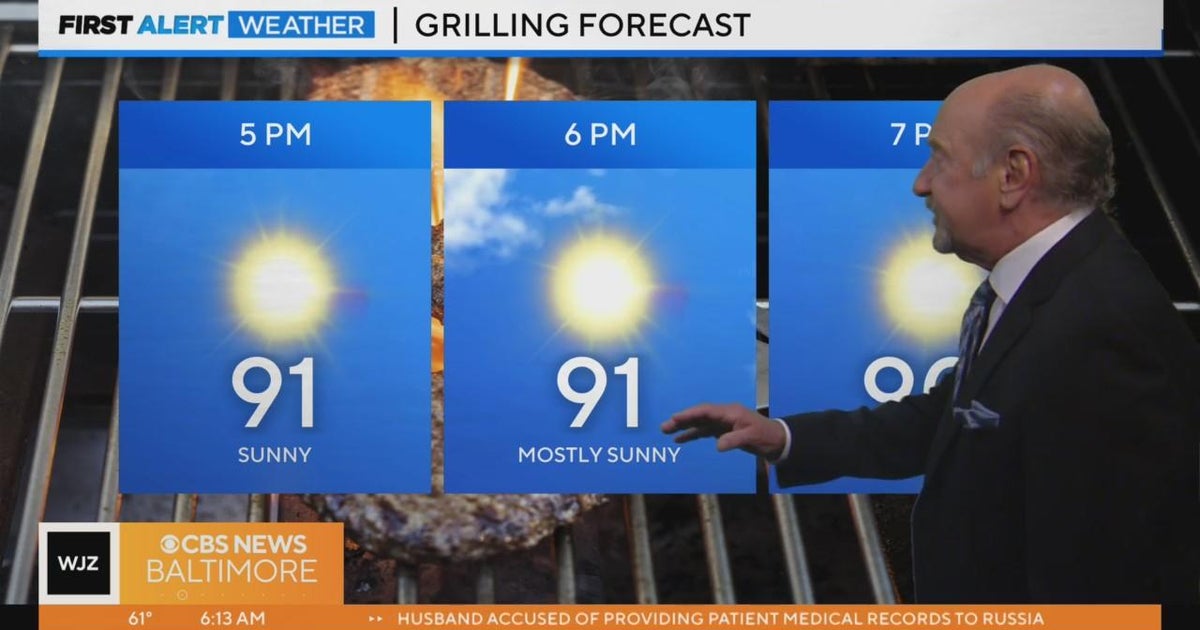 Marty Bass has your Friday morning forecast 6/2/2023 - CBS Baltimore