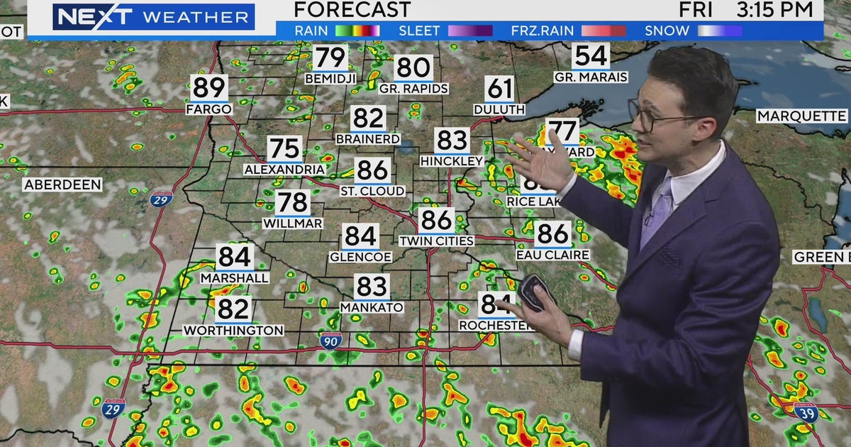 NEXT Weather: 9 a.m. forecast from June 2, 2023 - CBS Minnesota