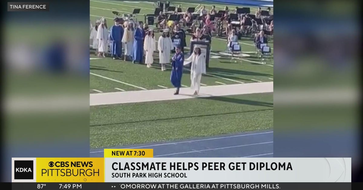 South Park classmate helps friend get diploma - CBS Pittsburgh