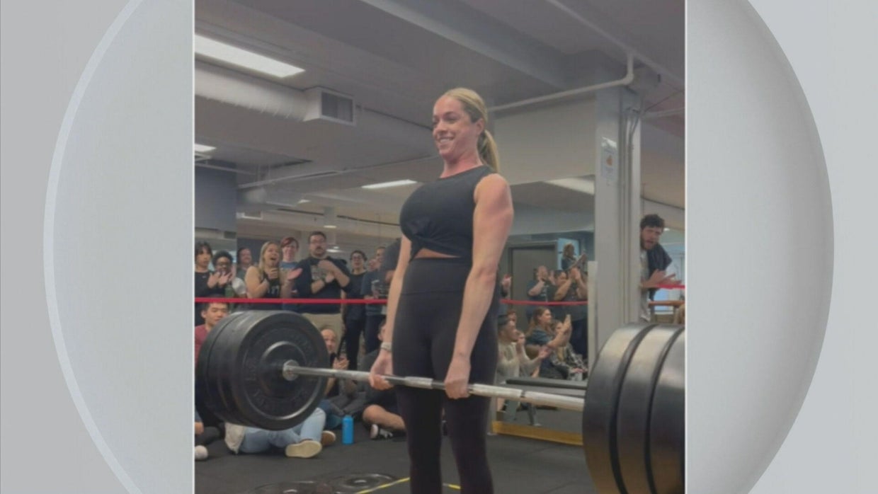 Women take part in 'Strong Women' deadlift competition at Healthworks ...