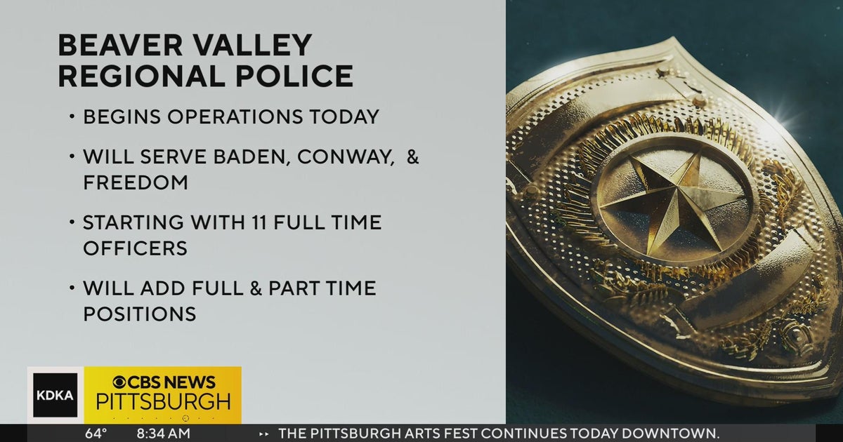 Beaver Valley Regional Police Department officially begins operations ...