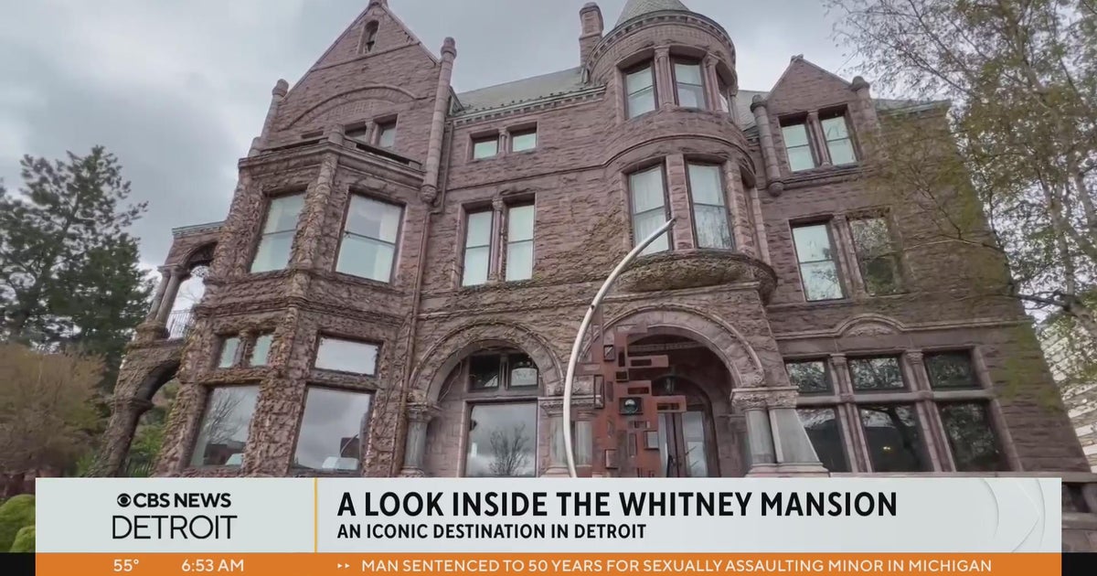 A look inside the iconic Whitney Mansion in Detroit - CBS Detroit