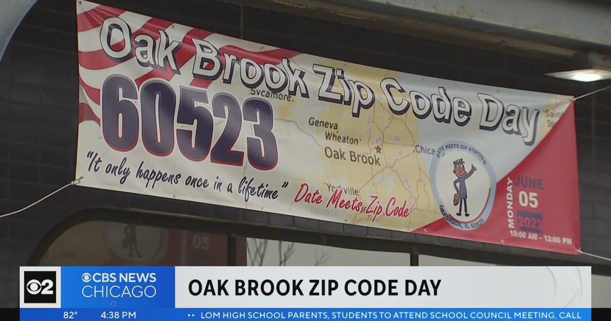 Oak Brook post office celebrates its zip code day - CBS Chicago