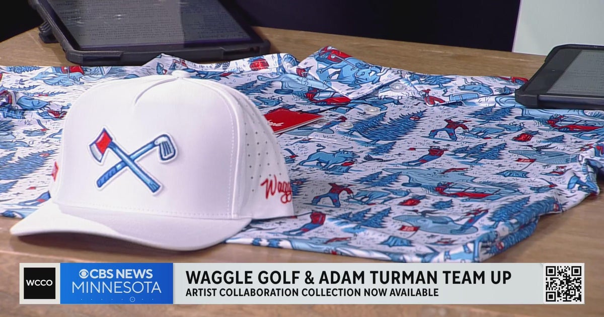 Adam Turman, Waggle Golf Collaborate on golf apparel - CBS Minnesota