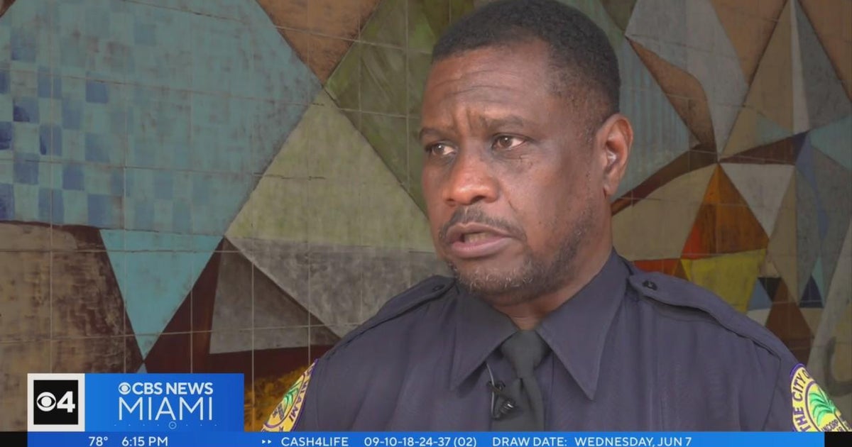 Miami police officer's quick actions help save infant's life - CBS Miami