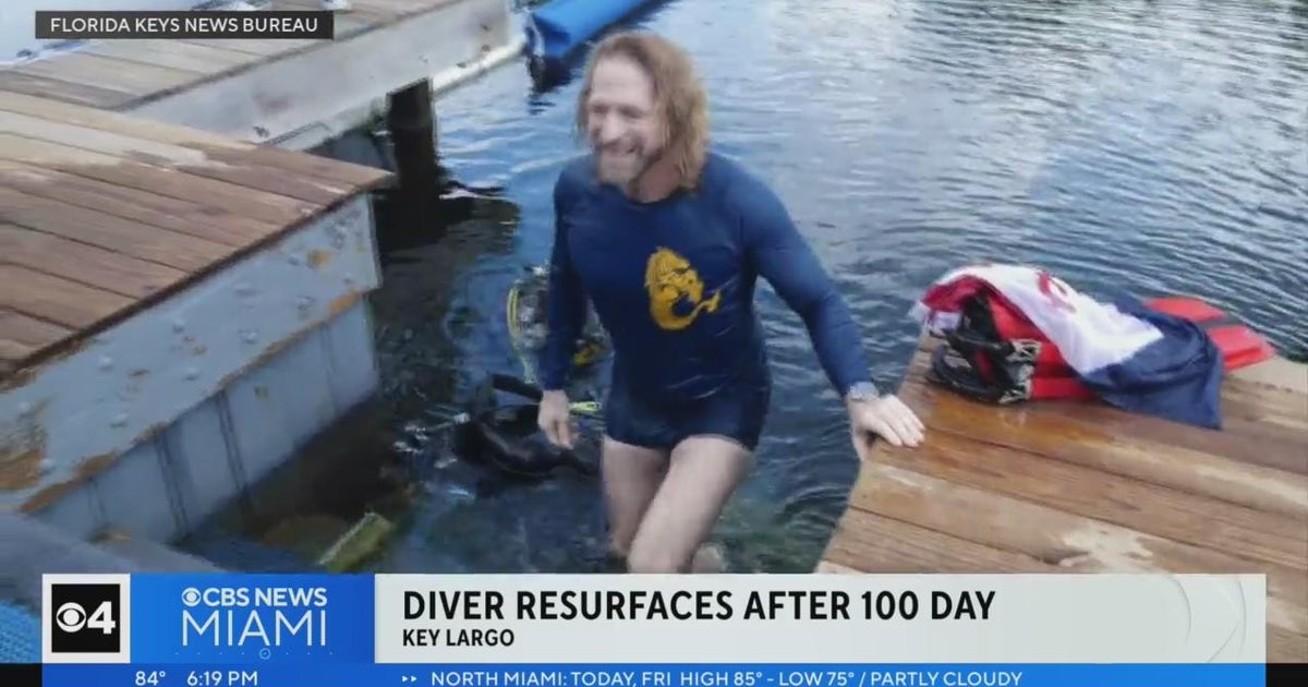 Florida's 'Dr. Deep' resurfaces after a record 100 days living ...