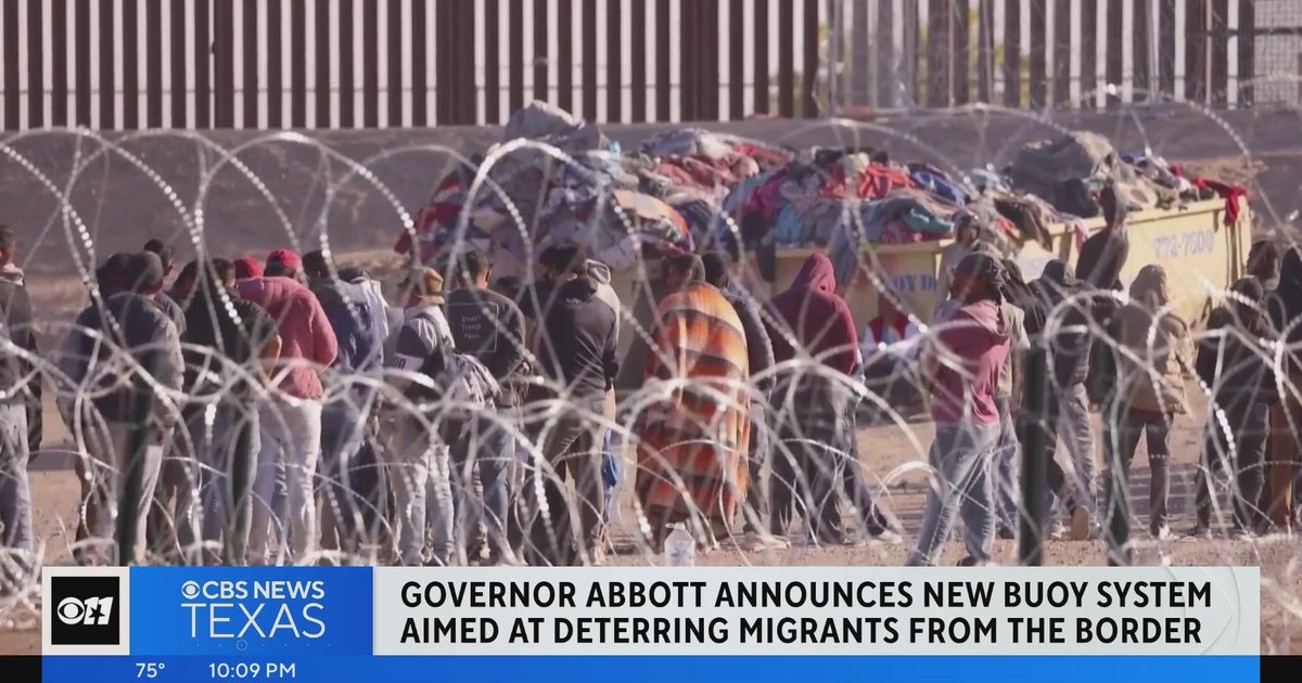 Texas Gov. Abbott announces buoy barrier in Rio Grande to combat border ...