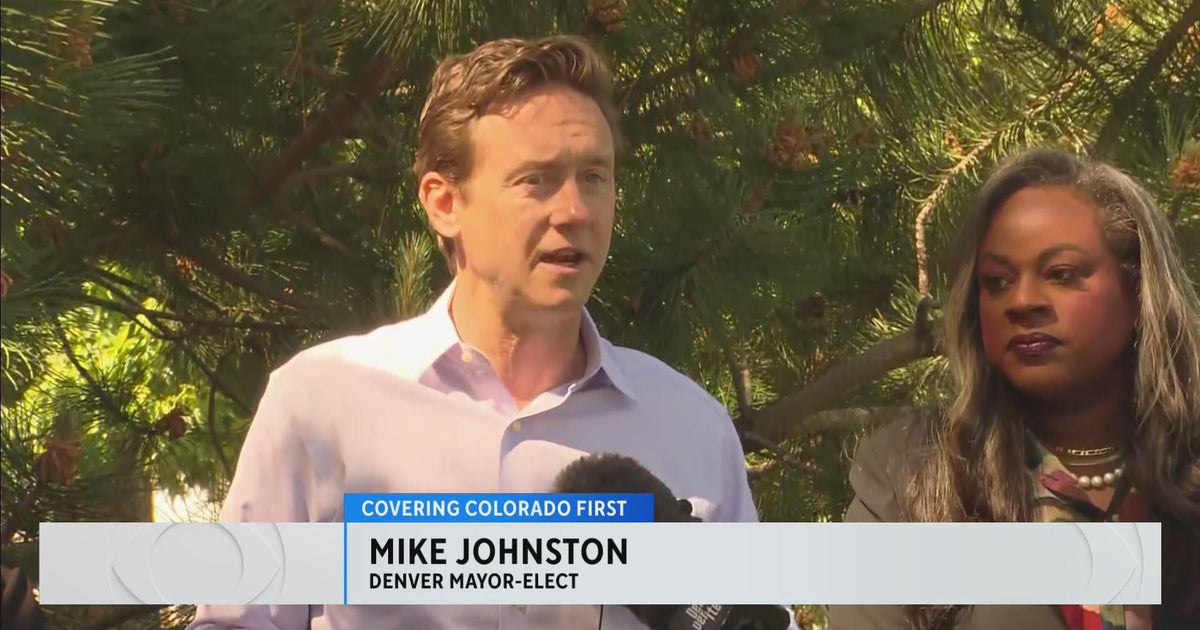Denver Mayor-elect Mike Johnston announces transition team - CBS Colorado