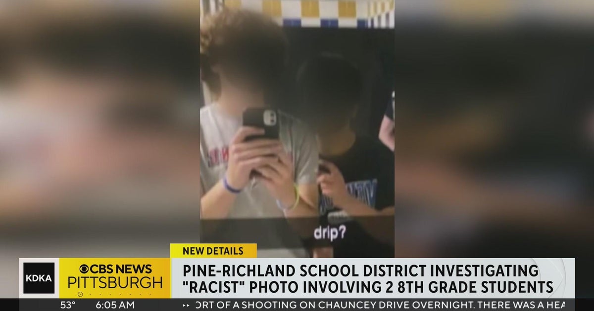 Pine Richland investigating 'racist' photo - CBS Pittsburgh