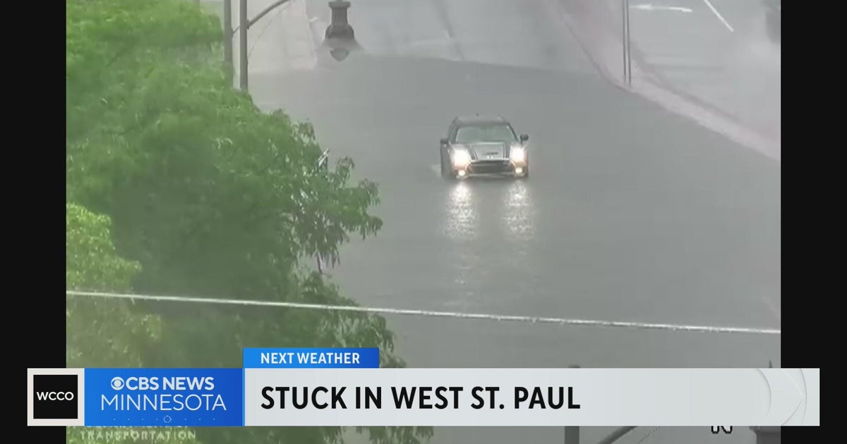 Rain causes flash flooding in Twin Cities - CBS Minnesota