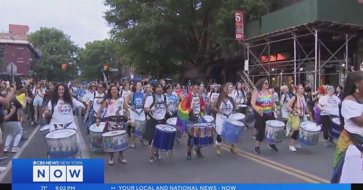 People pack Park Slope streets for Pride parade and festival - CBS New York