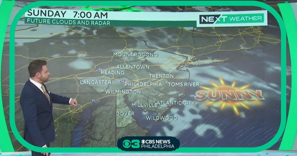 NEXT Weather: Much needed rain ahead - CBS Philadelphia