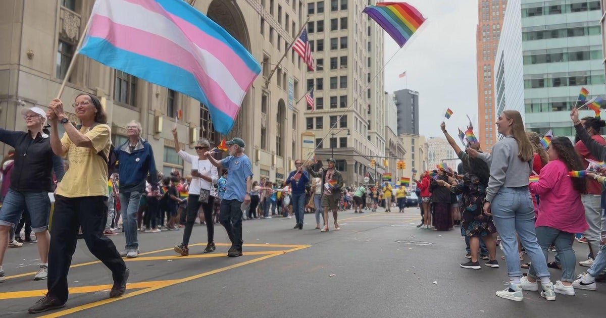 Motor City Pride takes to the streets of downtown Detroit - CBS Detroit