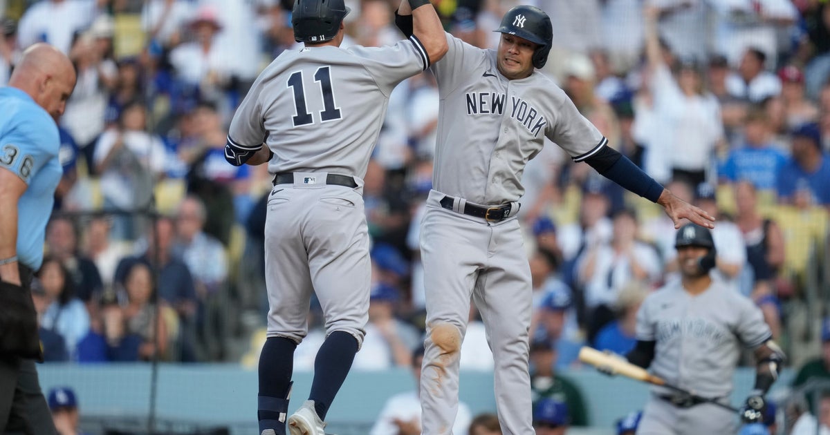 Yankees score runs in final 3 innings for 4-1 victory over Dodgers ...