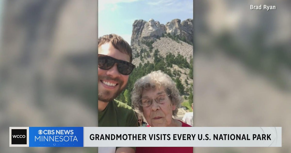 Meet the oldest person to visit every U.S. national park - CBS Minnesota
