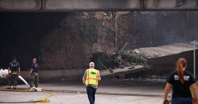 Collapsed Philadelphia I-95 overpass could cause supply chain ...