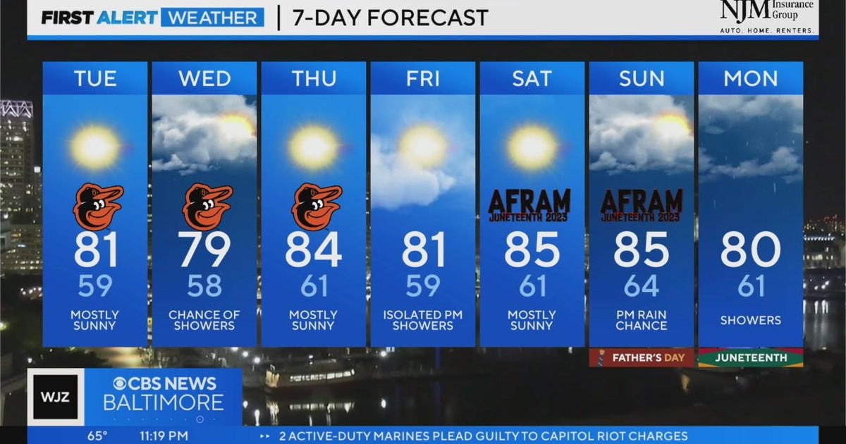 Chief Meteorologist Derek Beasley has your Monday night forecast (6/12 ...