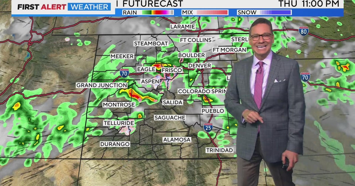 Still on the storm track for a few more days - CBS Colorado