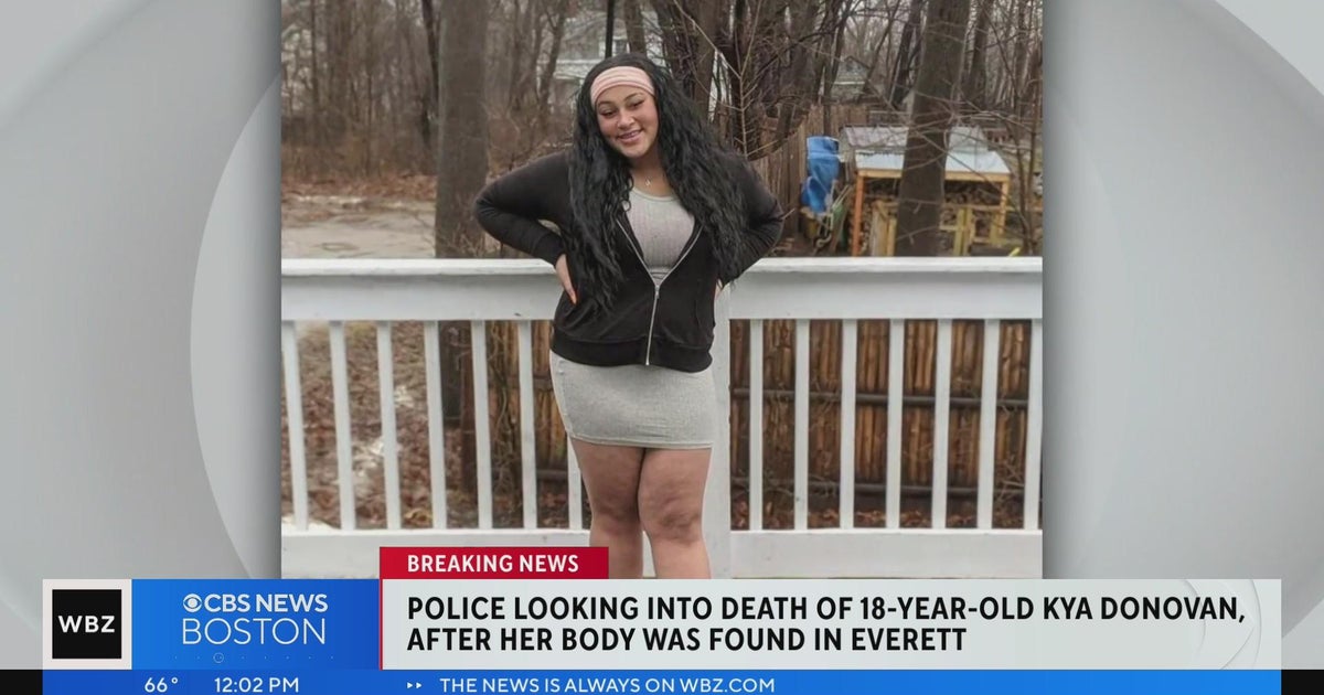 Teen found dead behind Everett home identified as Kya Donovan - CBS Boston