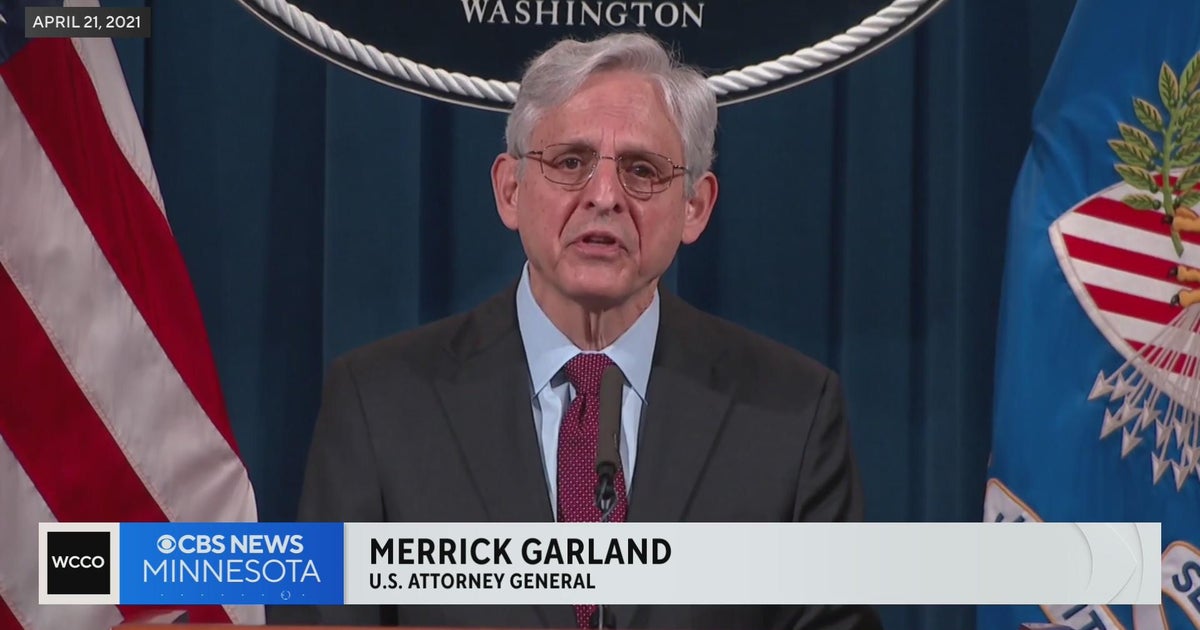 AG Merrick Garland to announce DOJ findings in MPD probe - CBS Minnesota