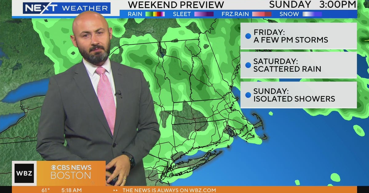 Next Weather: WBZ morning forecast for June 15, 2023 - CBS Boston