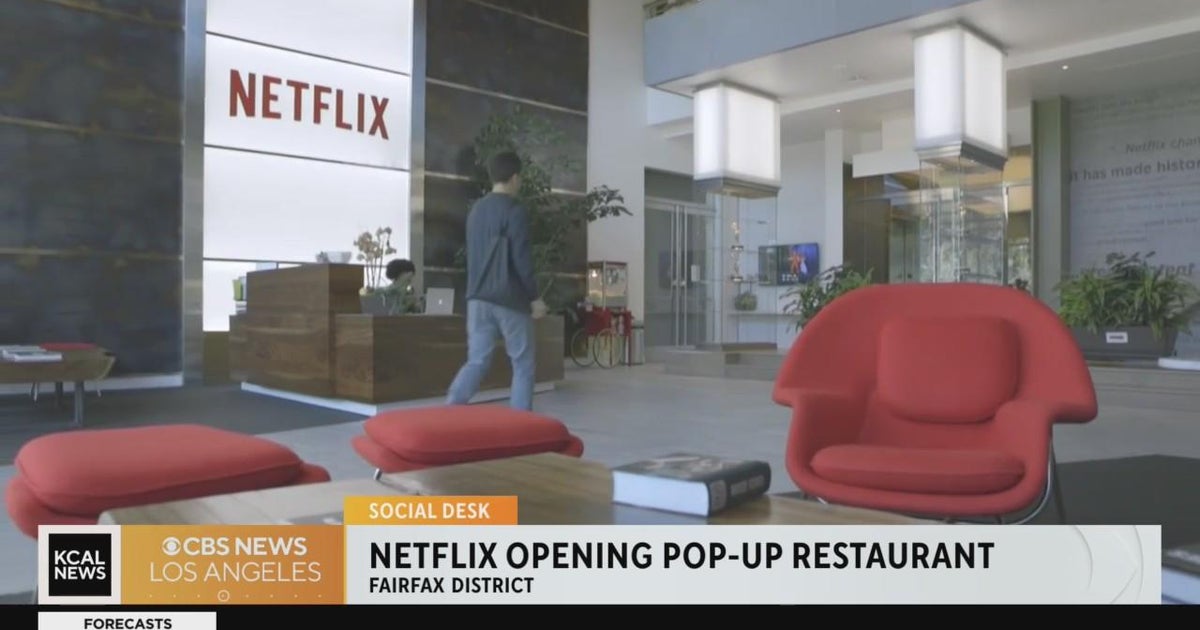 Netflix opening a pop-up LA restaurant - CBS Los Angeles
