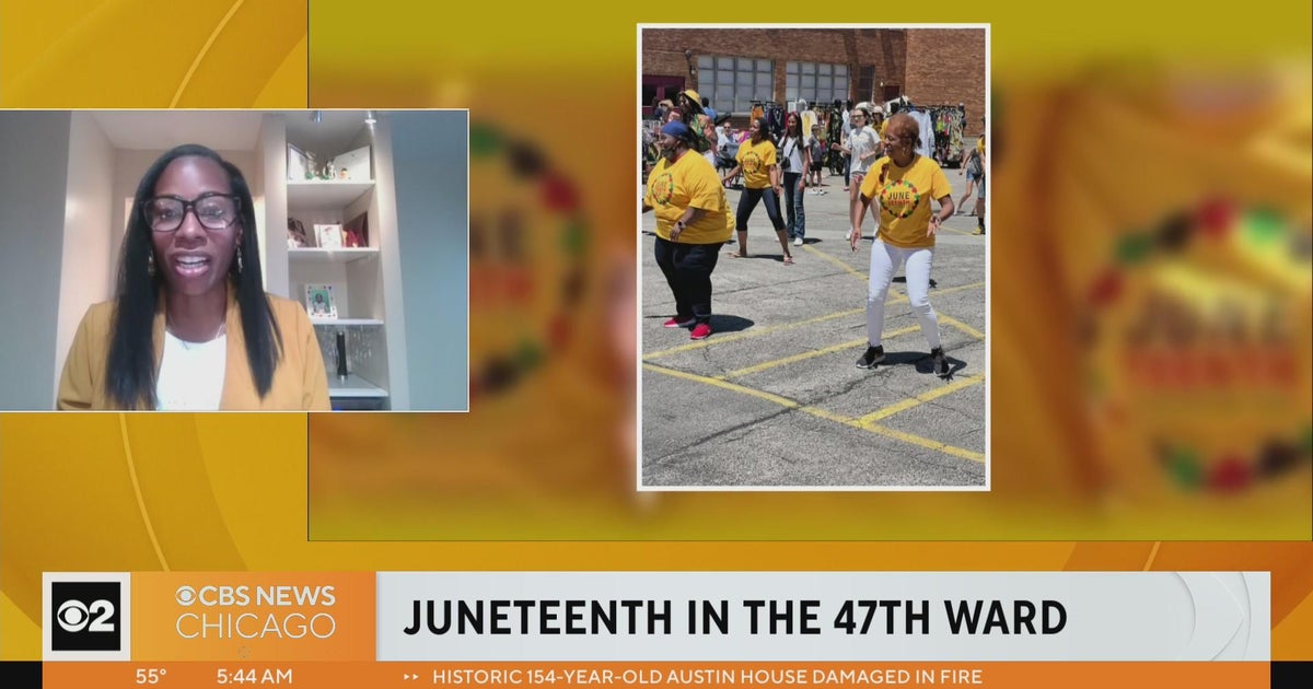 Juneteenth in the 47th Ward - CBS Chicago