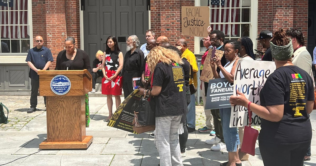 Opening of slavery exhibit at Faneuil Hall met with protests to change ...