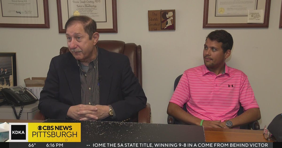 Son gives father kidney - CBS Pittsburgh