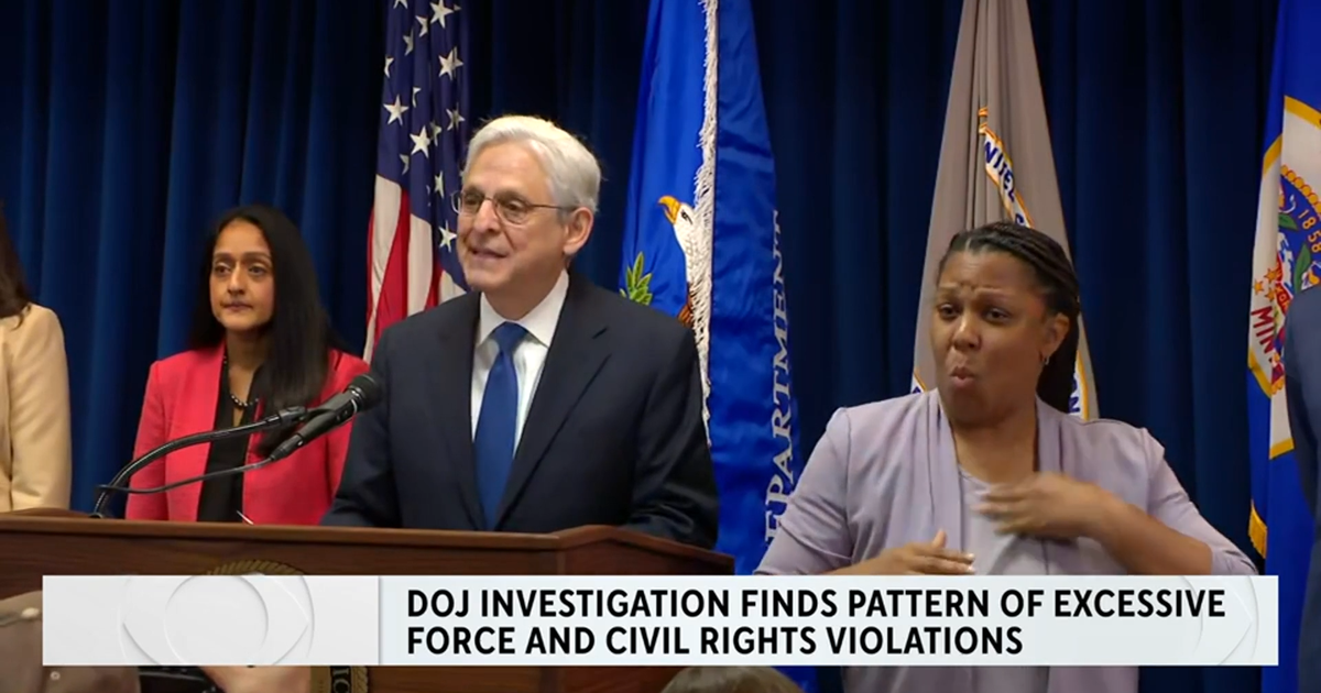 Extended Doj Announce Findings Of Investigation Into Minneapolis