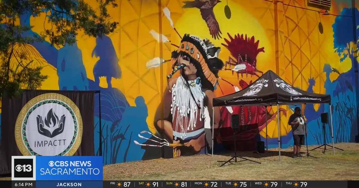 Native American mural painted by Yolo County students unveiled at ...