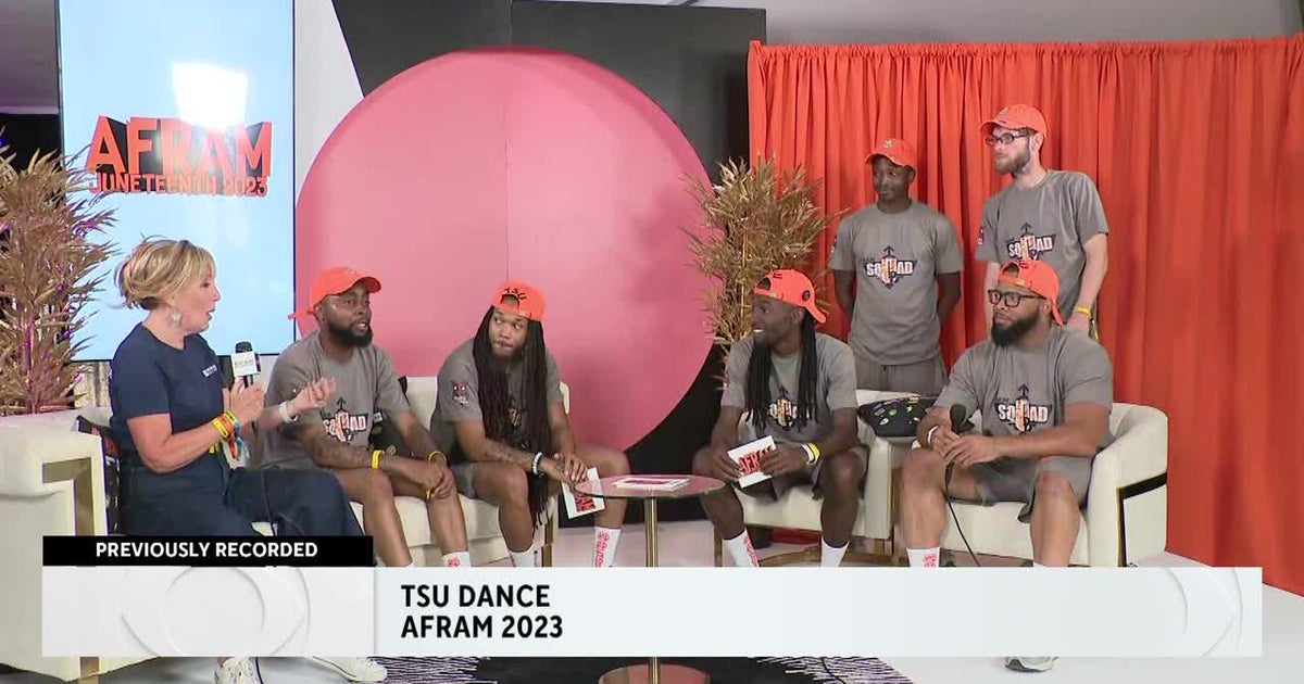TSU Dance Crew showcases its Baltimore dance moves at AFRAM - CBS Baltimore