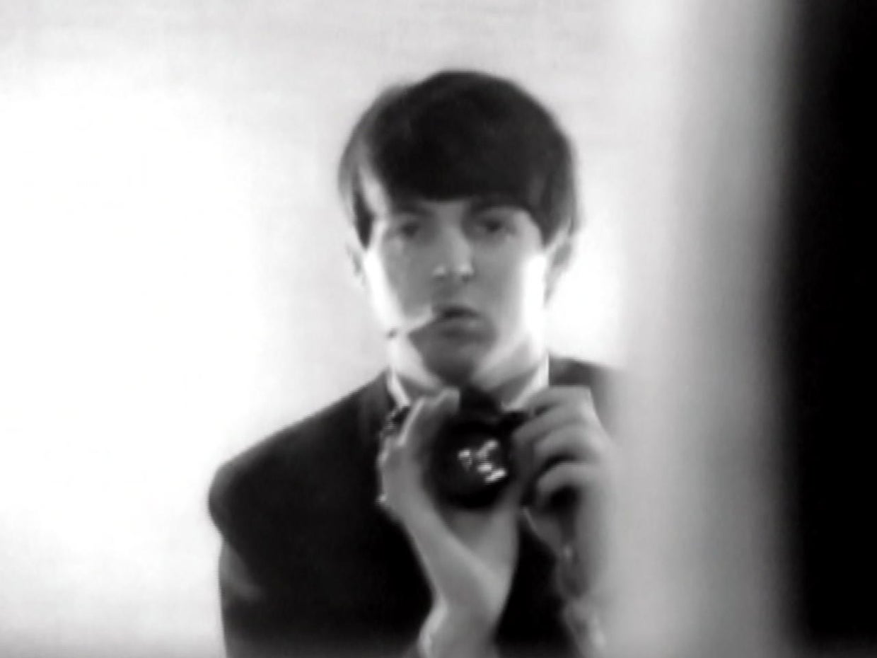 Rediscovering Paul McCartney's photos of The Beatles' 1964 invasion - CBS News