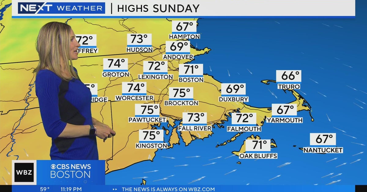 Next Weather: WBZ weather forecast - CBS Boston