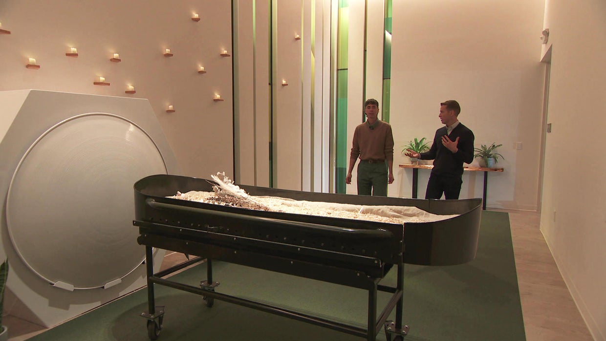 Human composting: The rising interest in natural burial - CBS News