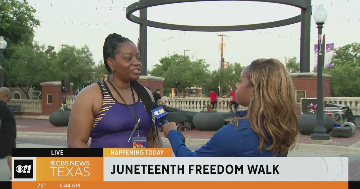 Juneteenth Freedom Walk in Fort Worth - CBS Texas