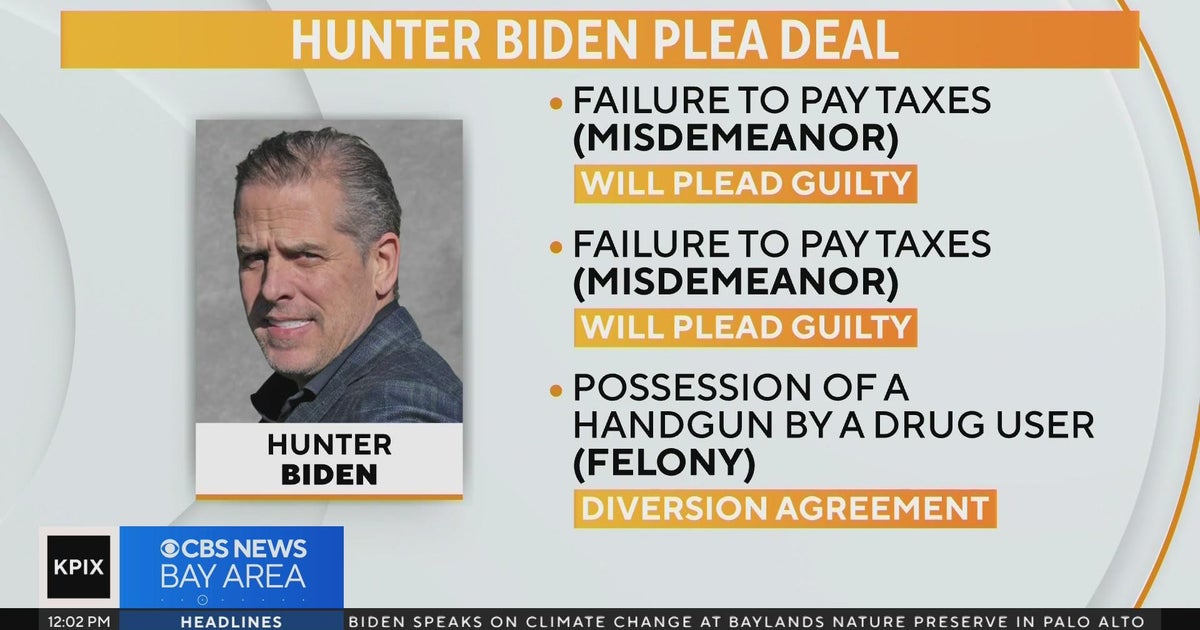 Hunter Biden reaches deal to plead guilty to tax charges following ...