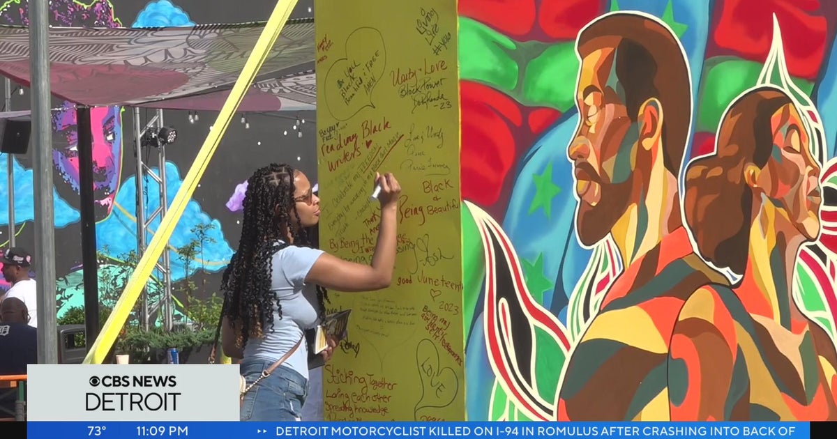 Detroit's Monroe Street Midway sees high turnout for Juneteenth event ...