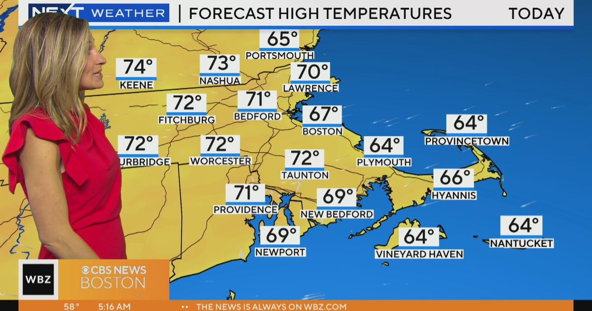 Next Weather: WBZ Morning Update For June 21 - CBS Boston