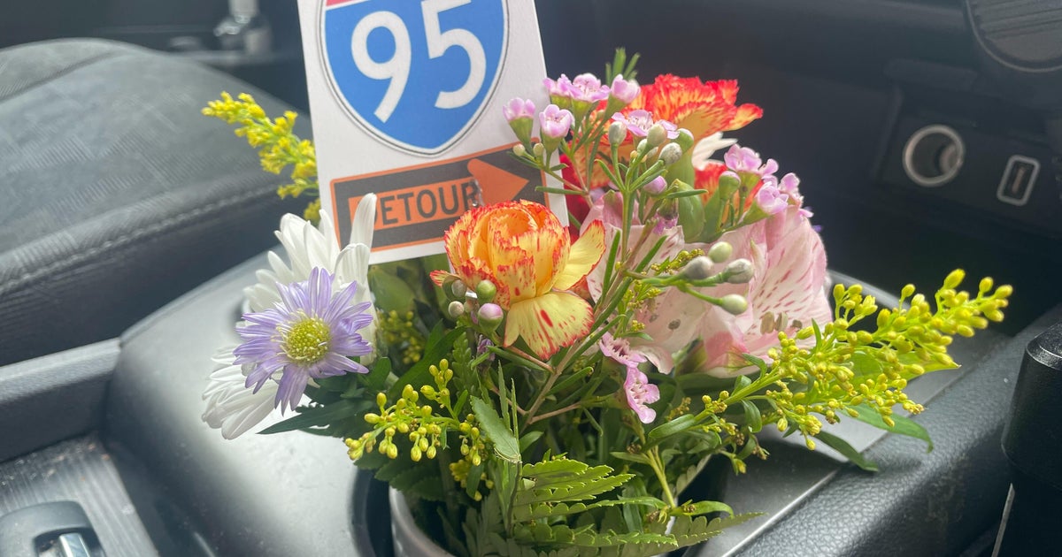 Grab your I-95 detour cup holder bouquets at this Mayfair flower shop ...