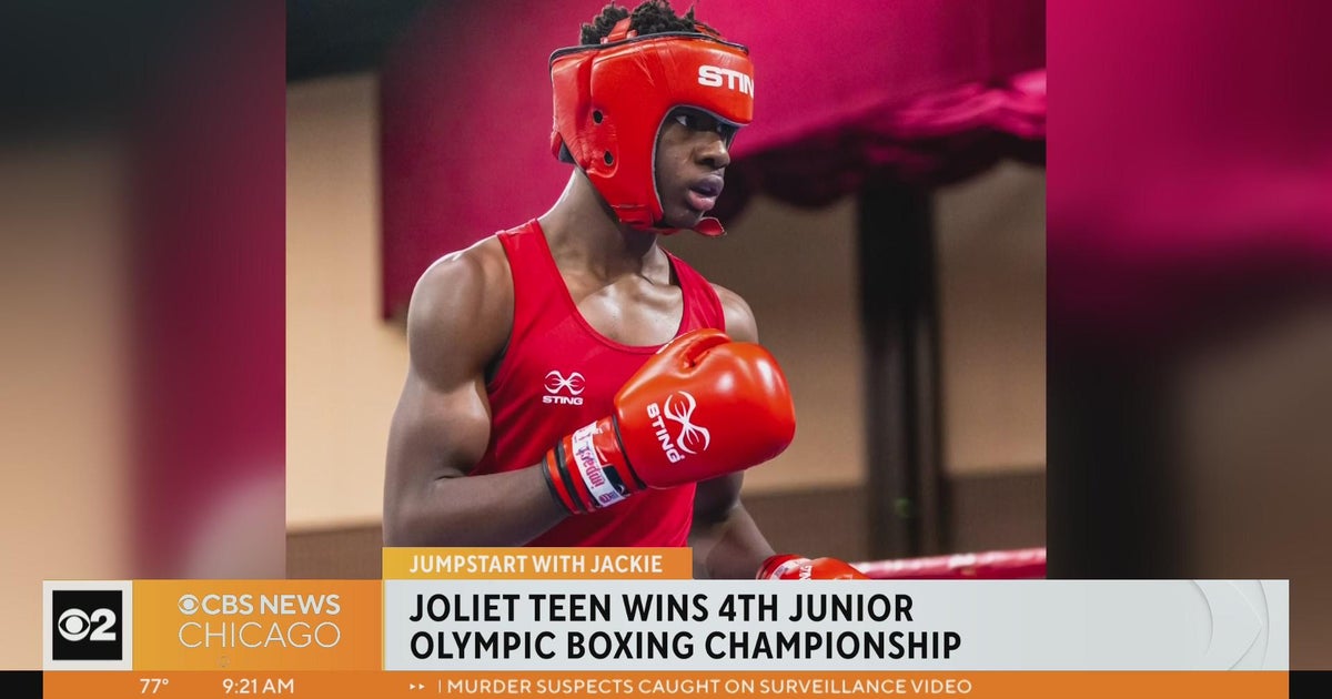 Joliet teen wins 4th junior Olympic boxing championship - CBS Chicago