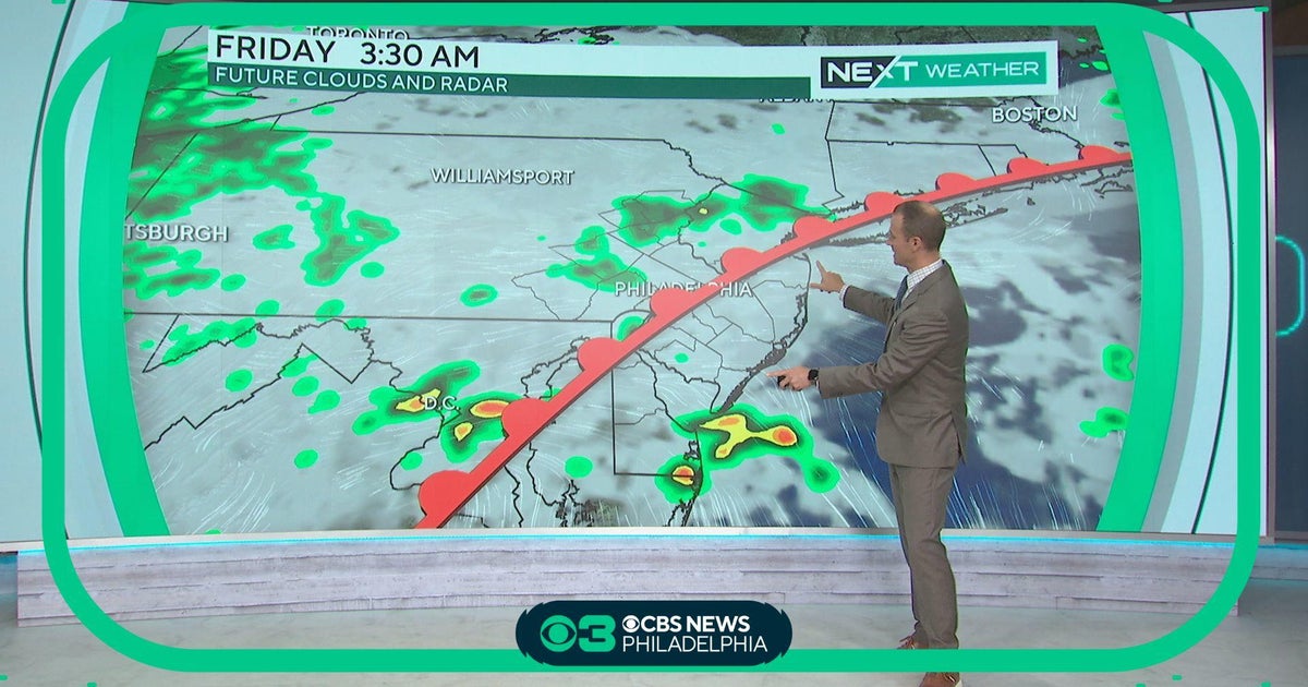 NEXT Weather: Rainy week continues - CBS Philadelphia