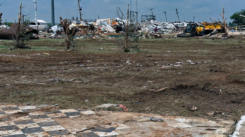 After the Storm: Matador Tornado Damage
