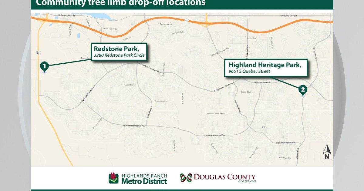 Tornado downs trees in Highlands Ranch, tree limb drop-off sites open ...