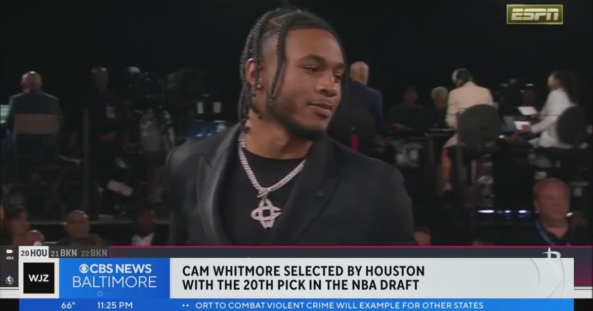 Houston Rockets pick Maryland native Cam Whitmore in first round of ...