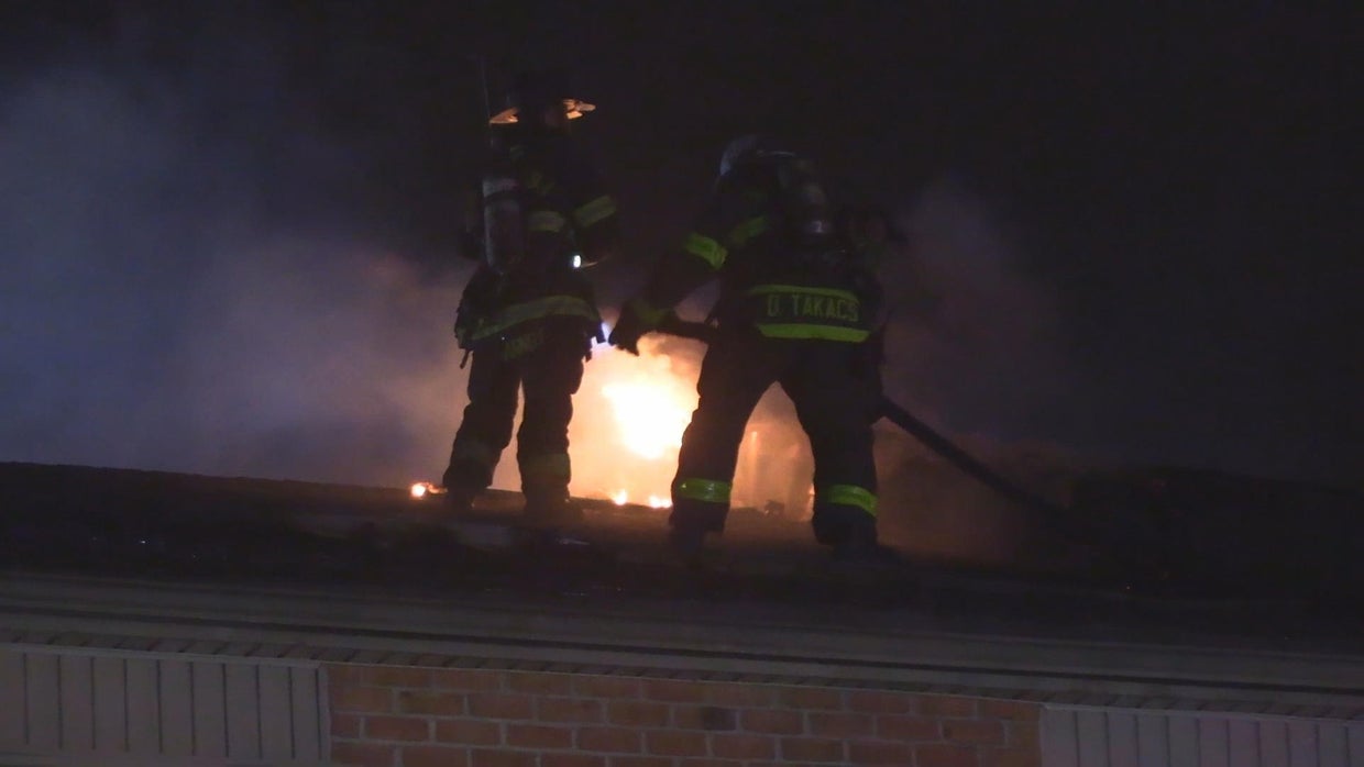 Emmaus, Pa. apartment fire: residents displaced, firefighter hurt - CBS ...