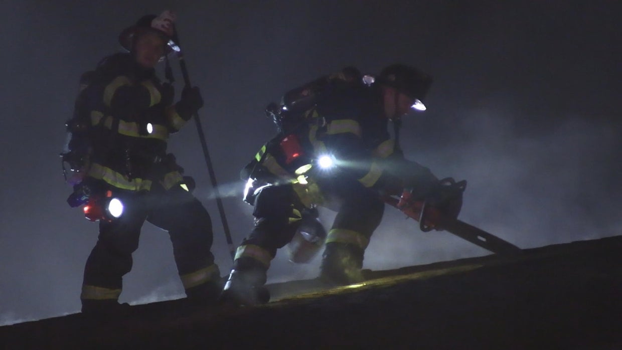 Emmaus, Pa. apartment fire: residents displaced, firefighter hurt - CBS ...