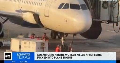 San Antonio airport worker killed after being "ingested" into plane ...